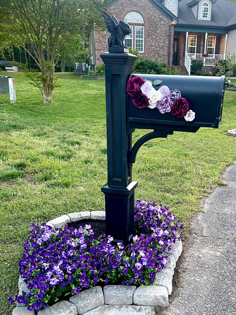 Mailbox Post Gargoyle - Etsy
