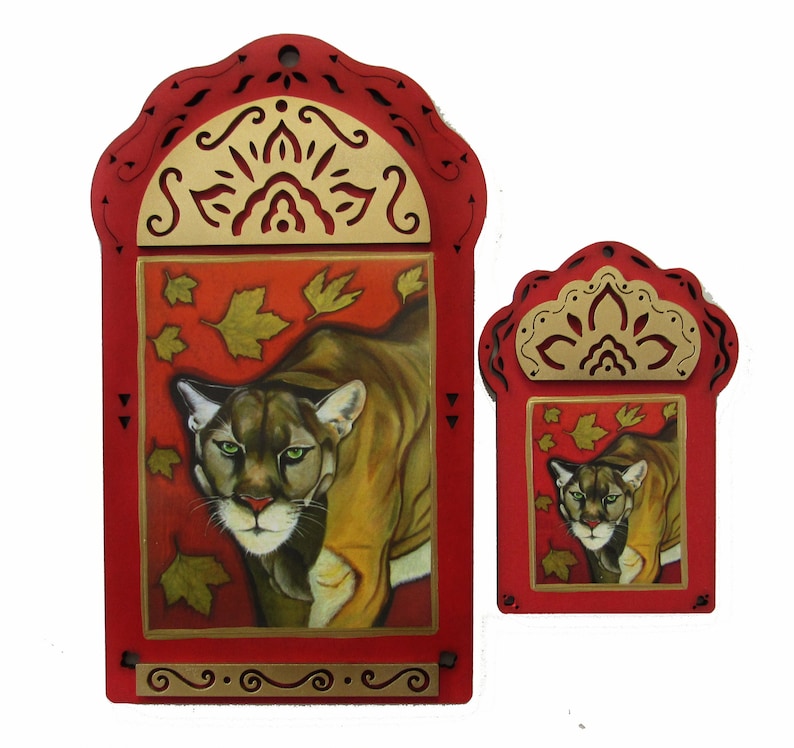 Mountain Lion Prophet, Mountain Lion Art, Collage, Cougar, Puma ...