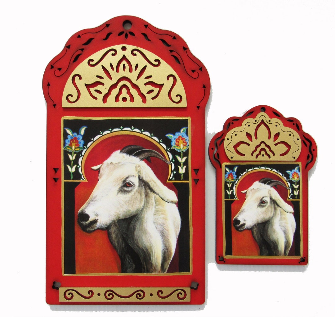 OMEGA GOAT, Animals Also Live in an Existential Mystery, Farm Animal ...