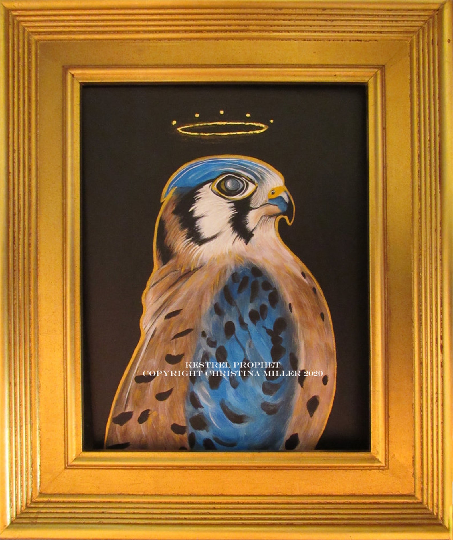 KESTREL PROPHET & SAINT Sparrow Hawk Falcon Carries Prayers - Etsy