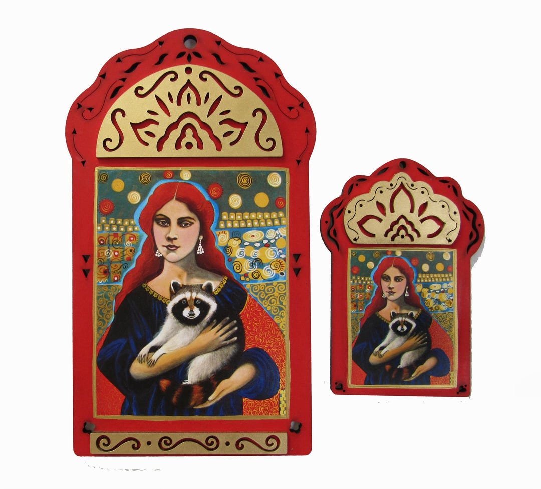 Our Lady of Universal Consciousness and the Racoon", All Life is ...