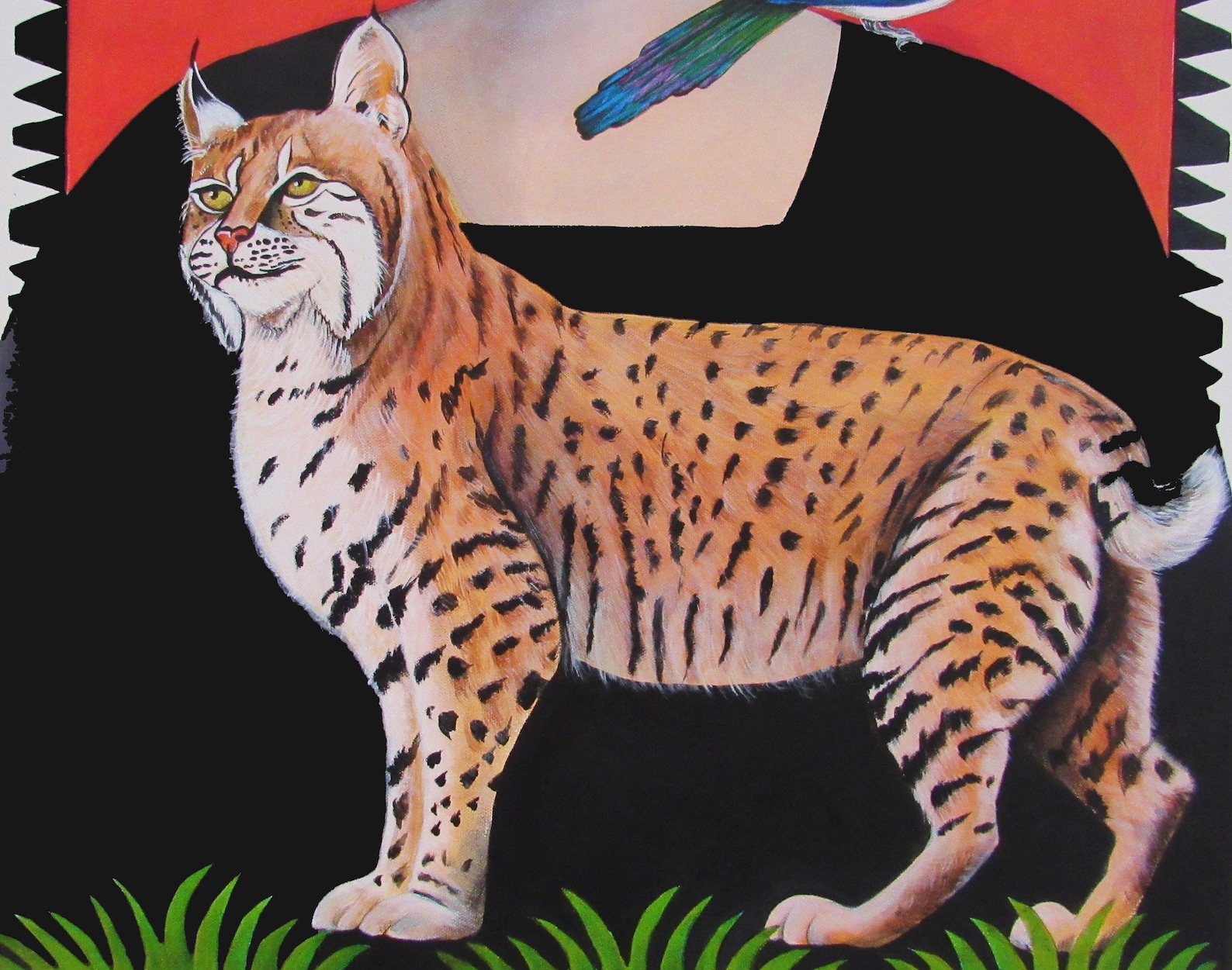 CELESTIAL WATCHER of All BEINGS, Bobcat Art, Angel Art, Watcher Art ...