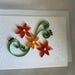 Blank Quilled Flower Card, Flower Card, Blank Note Card, Handmade Card ...