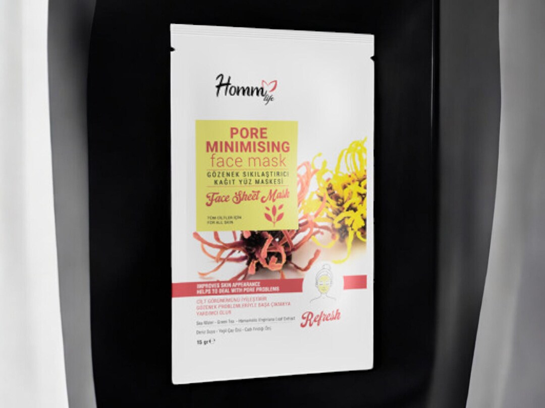 HOMM LIFE Pore Tightening Paper Face Mask Mineral Rich for Clean ...
