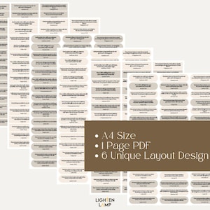 Printable Scripture Cards Gods Promises Bible Verse Encouraging Daily ...