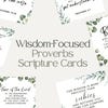 Printable Scripture Cards Gods Promises Bible Verse Encouraging Daily ...