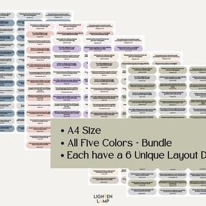 Gods Promises Bundle Printable Scripture Cards Bible Verse Encouraging ...