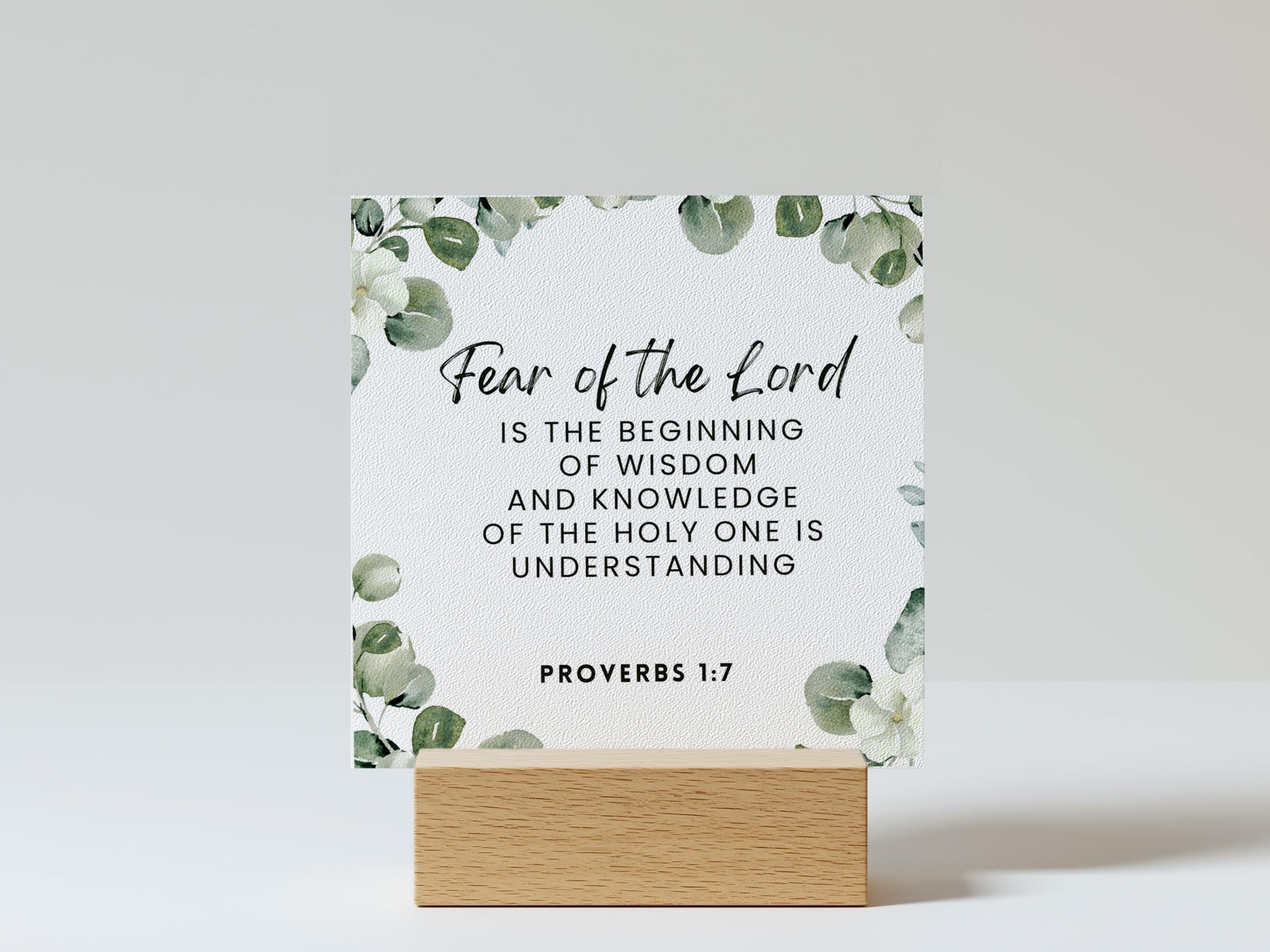 Proverbs Scripture Cards Wisdom Printable Bible Verse Card Words of ...