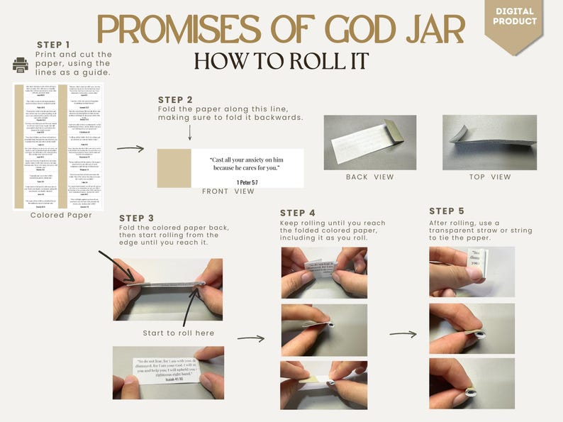 DIY Jar Bible Verse Printable Scriptures Jar Promises of God Jar ...