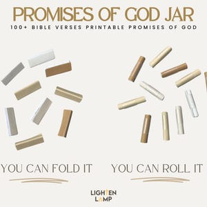 DIY Jar Bible Verse Printable Scriptures Jar Promises of God Jar ...