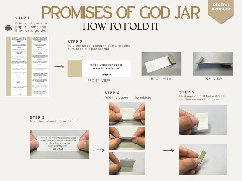 DIY Jar Bible Verse Printable Scriptures Jar Promises of God Jar ...