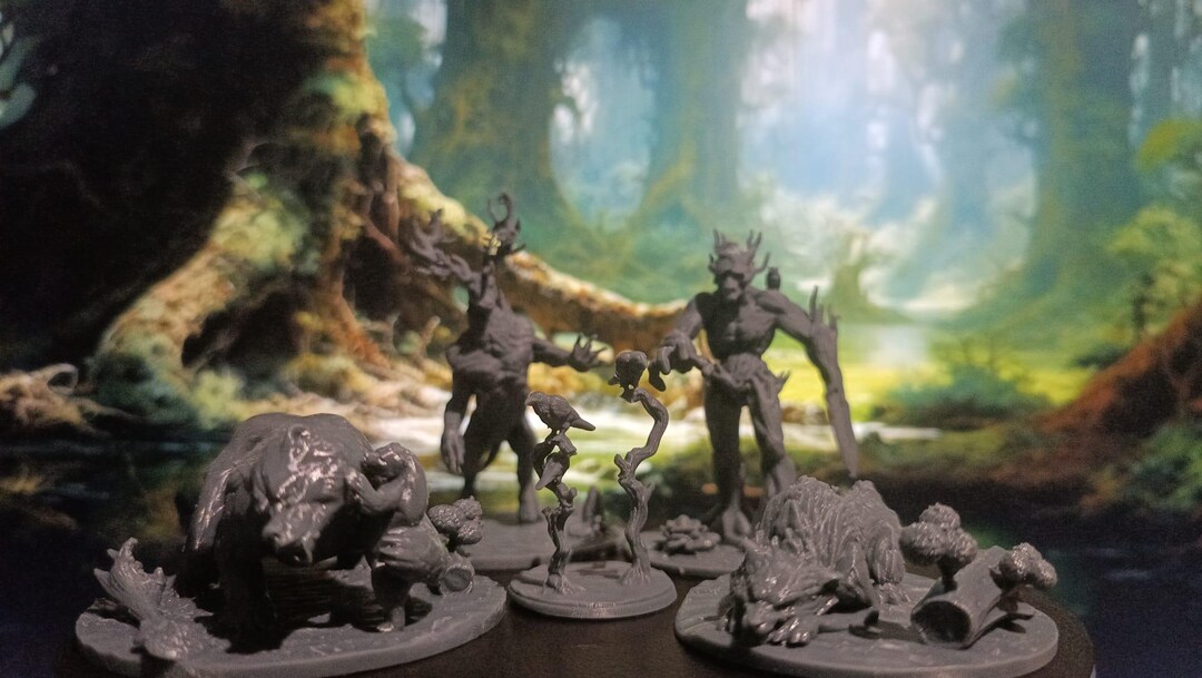 28mm Miniatures Pack Forest Animals 10pcs - Etsy