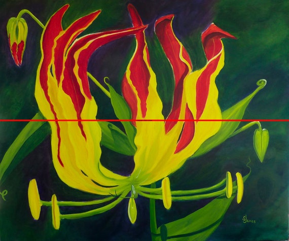 Glorioso Original Oil Painting by Sharon James 30 X | Etsy