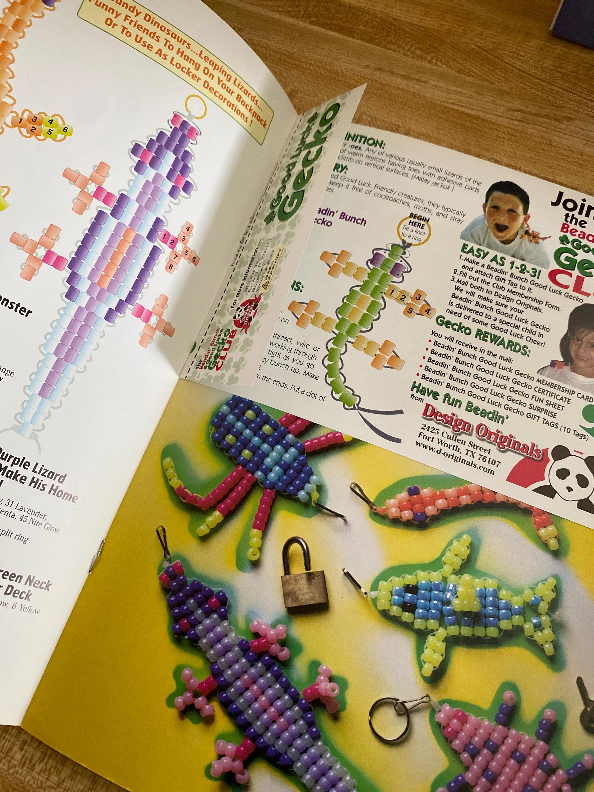 Beady Buddy’s Glowy, Glow in the Dark Pony Beads, No. 1128, 1998 ...