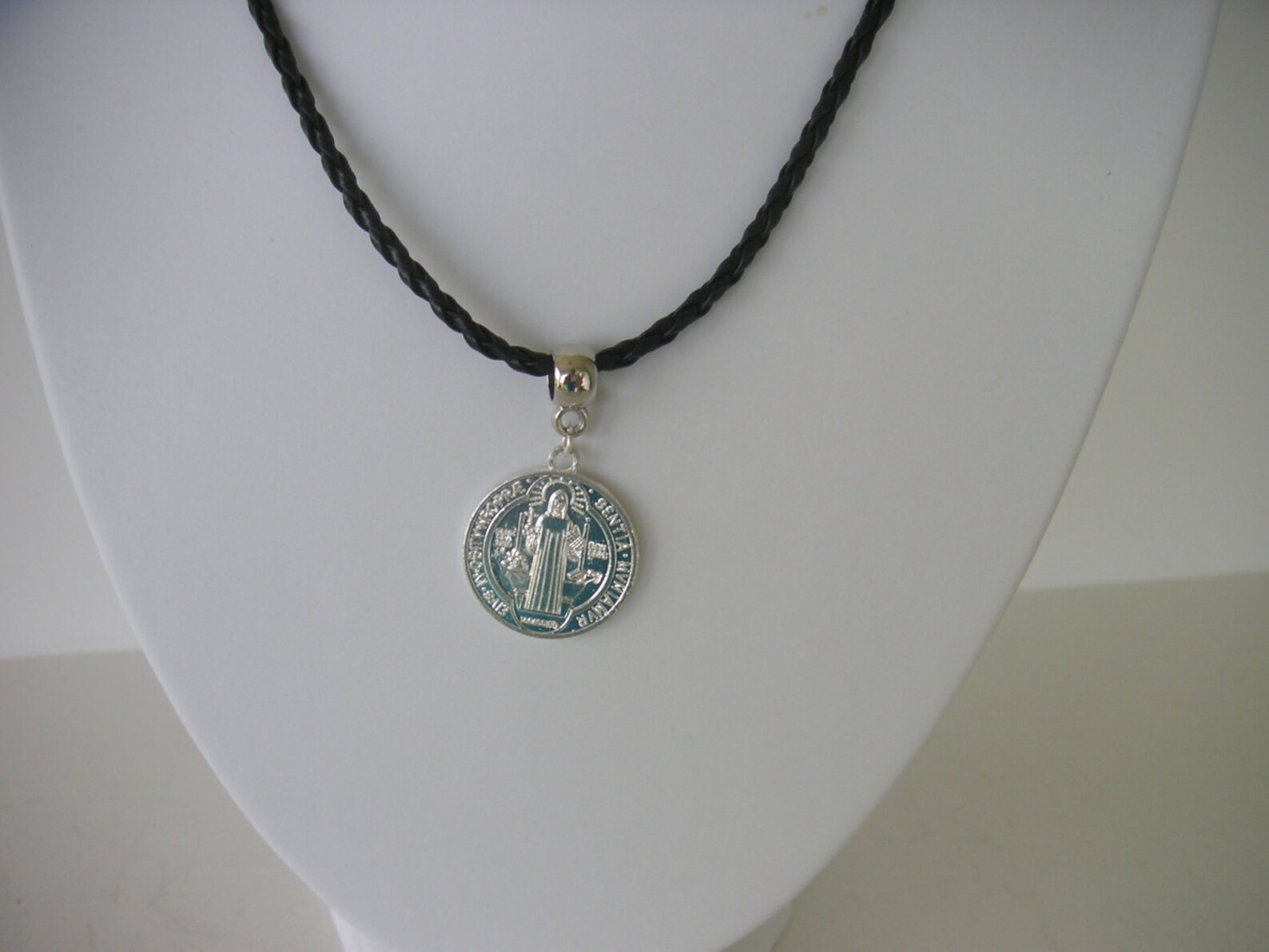 Sentia Mvniamvr Medal of St. Benedict, Pendant, Charm, Optional Cord or ...