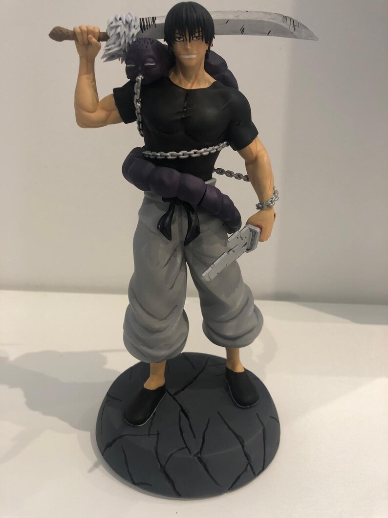 JUJUTSU KAISEN Toji Fushiguro 3D Resin Figure/statue Christmas Gift 18 ...