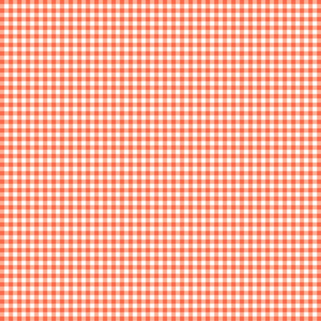 Sweet Bees Gingham Check Fabric By Susybee Sb 20268 42 Light Coral Cute