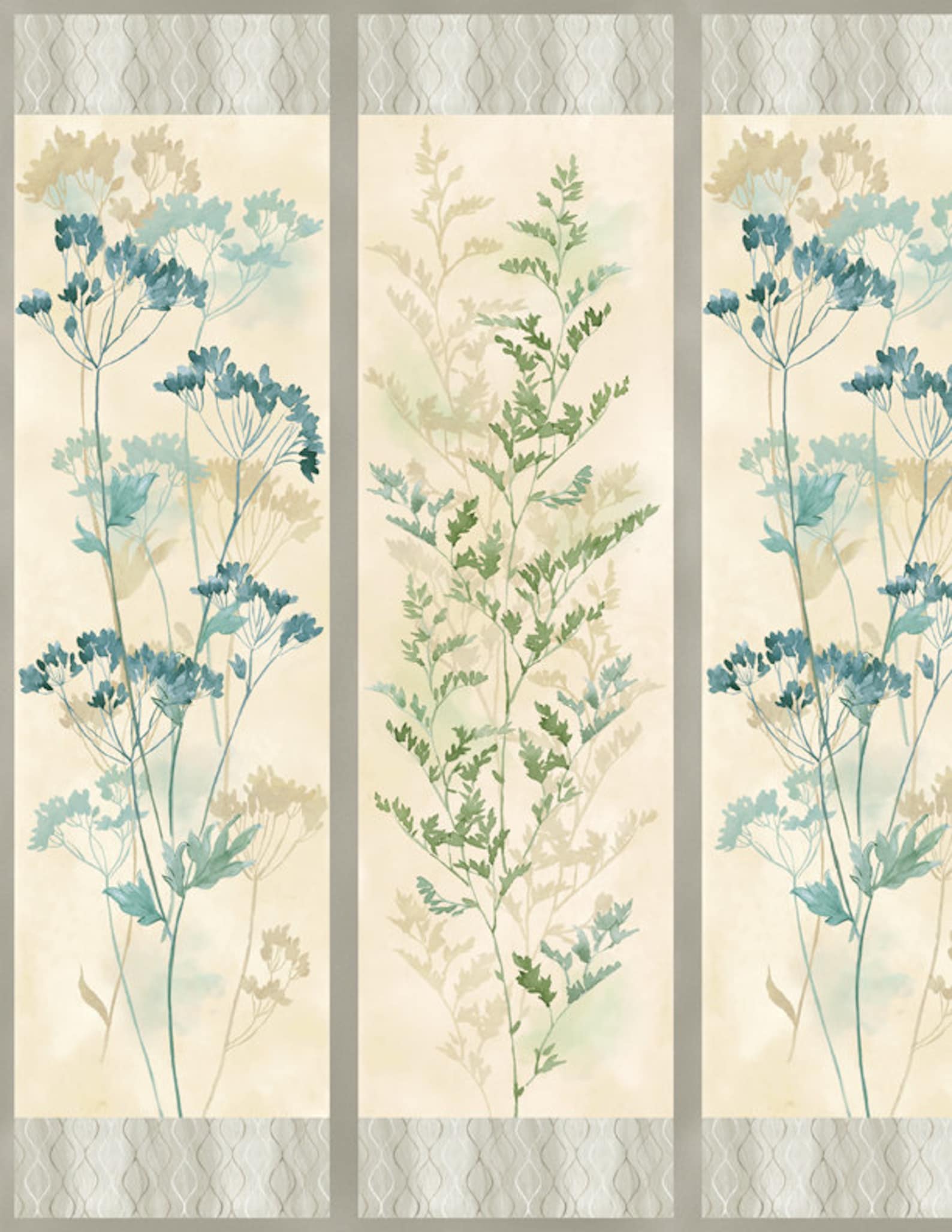 Wilmington Neutral Nature Panel 100% Cotton Quilting Sewing - Etsy