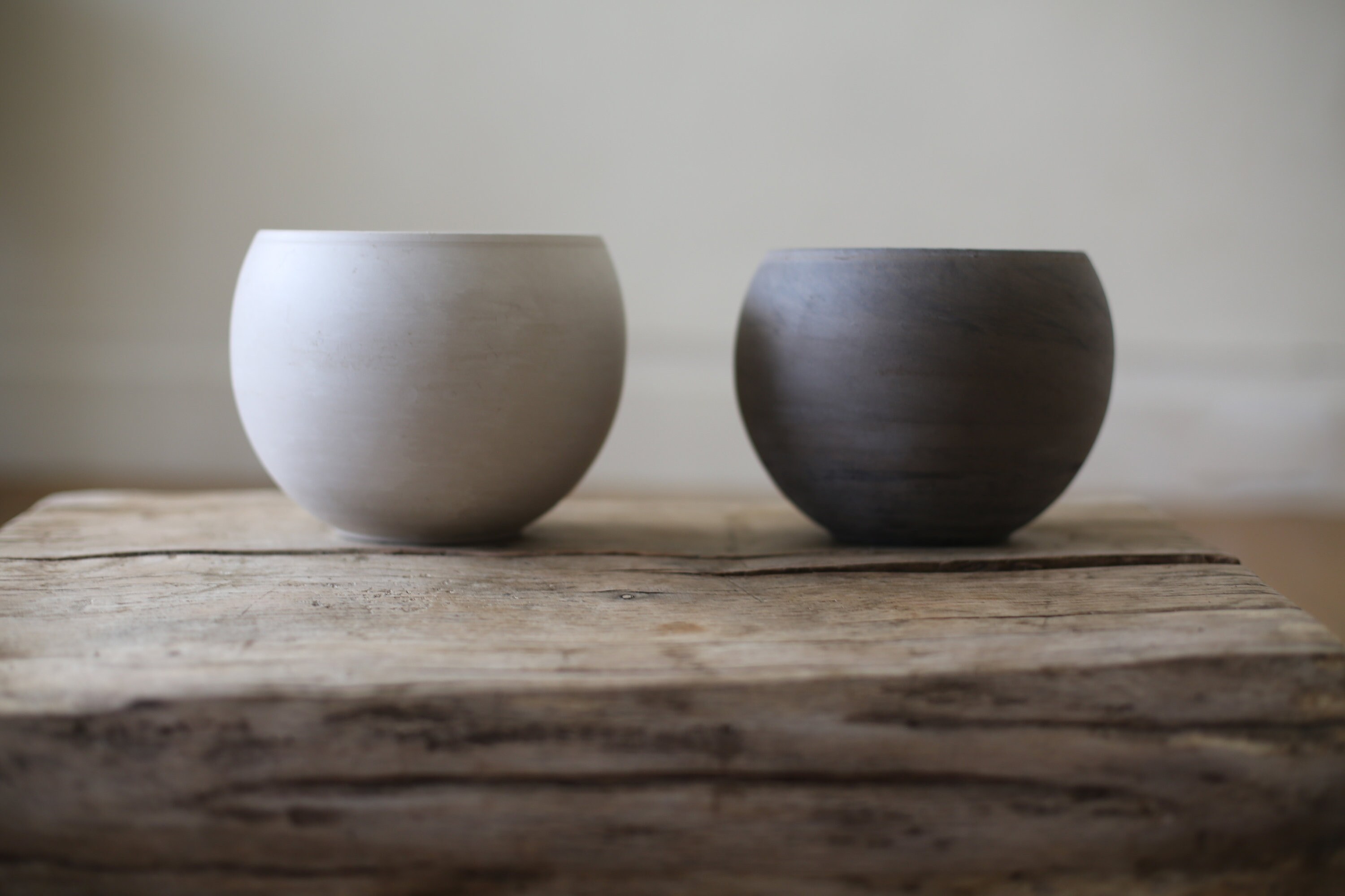 Matte Black Modern Ceramic Clay Bowl Plant Pot - Etsy