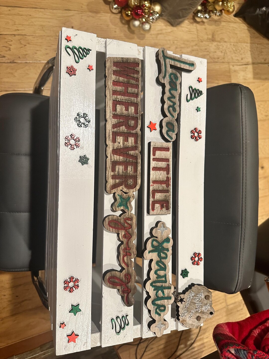 Personalized Christmas Keepsake Crate - Etsy