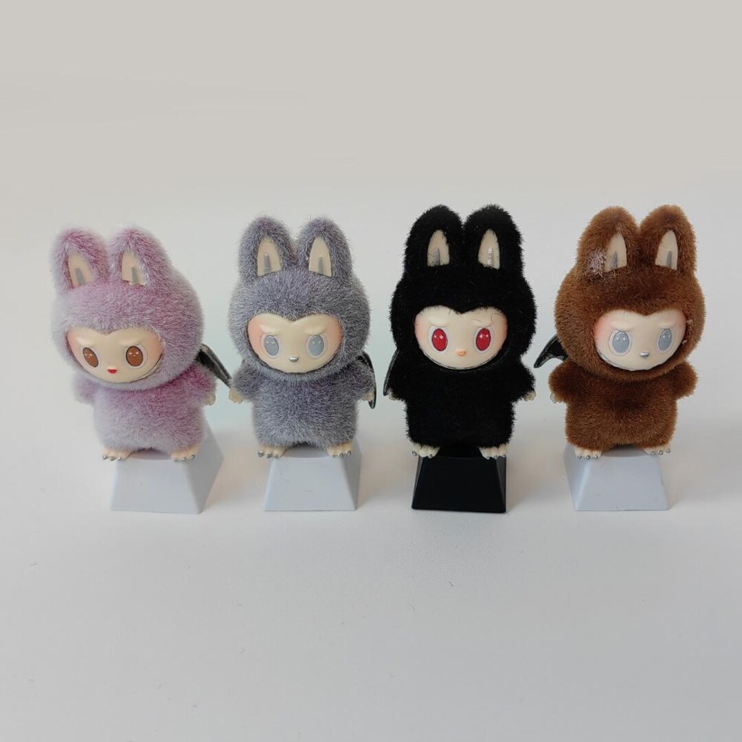 Popmart Keycap Angel Labubu Zimomo - Etsy
