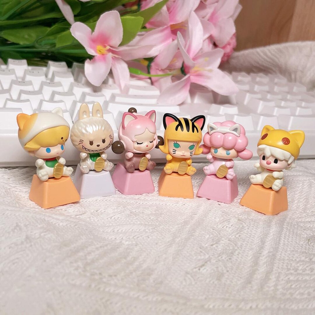 Popmart Keycap (fortune Cat) Dimoo Molly Labubu - Etsy