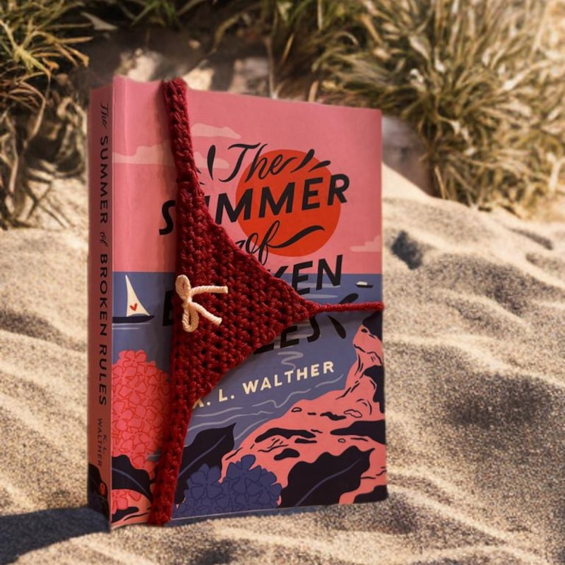 Thong Book Mark Crochet - Etsy