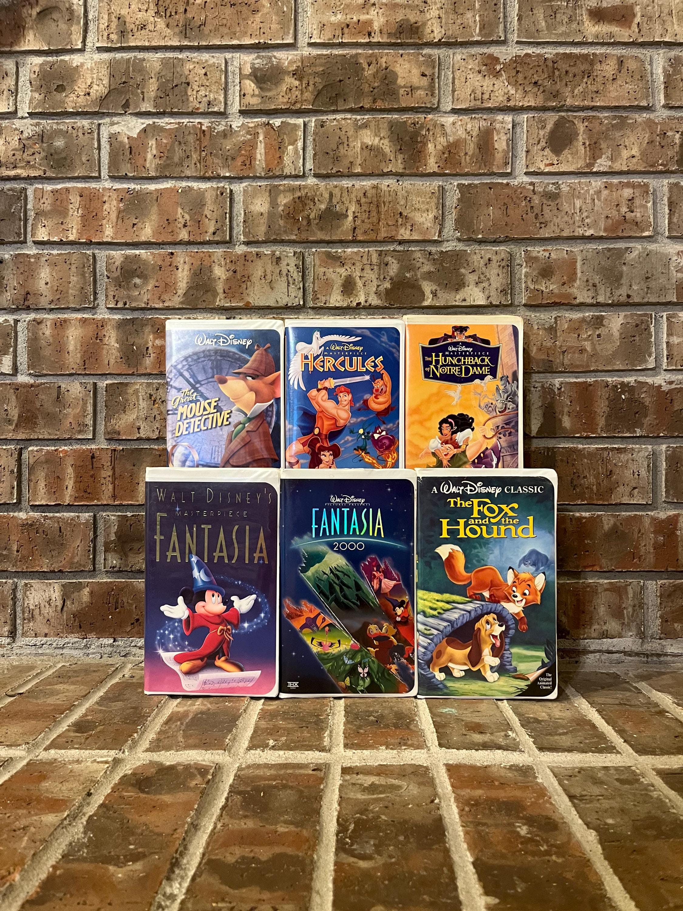 Reimagined DISNEY VHS Pin Cork Board- Mickey Mouse Backing- Pin Display ...