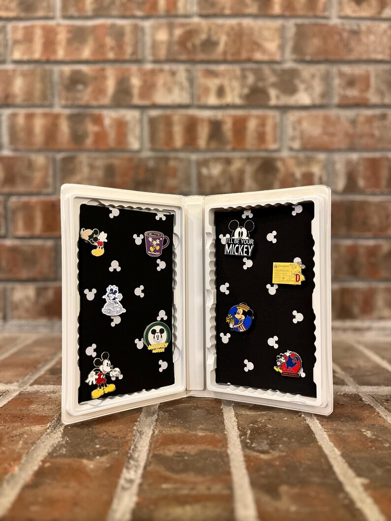 Reimagined DISNEY VHS Pin Cork Board- Mickey Mouse Backing- Pin Display ...