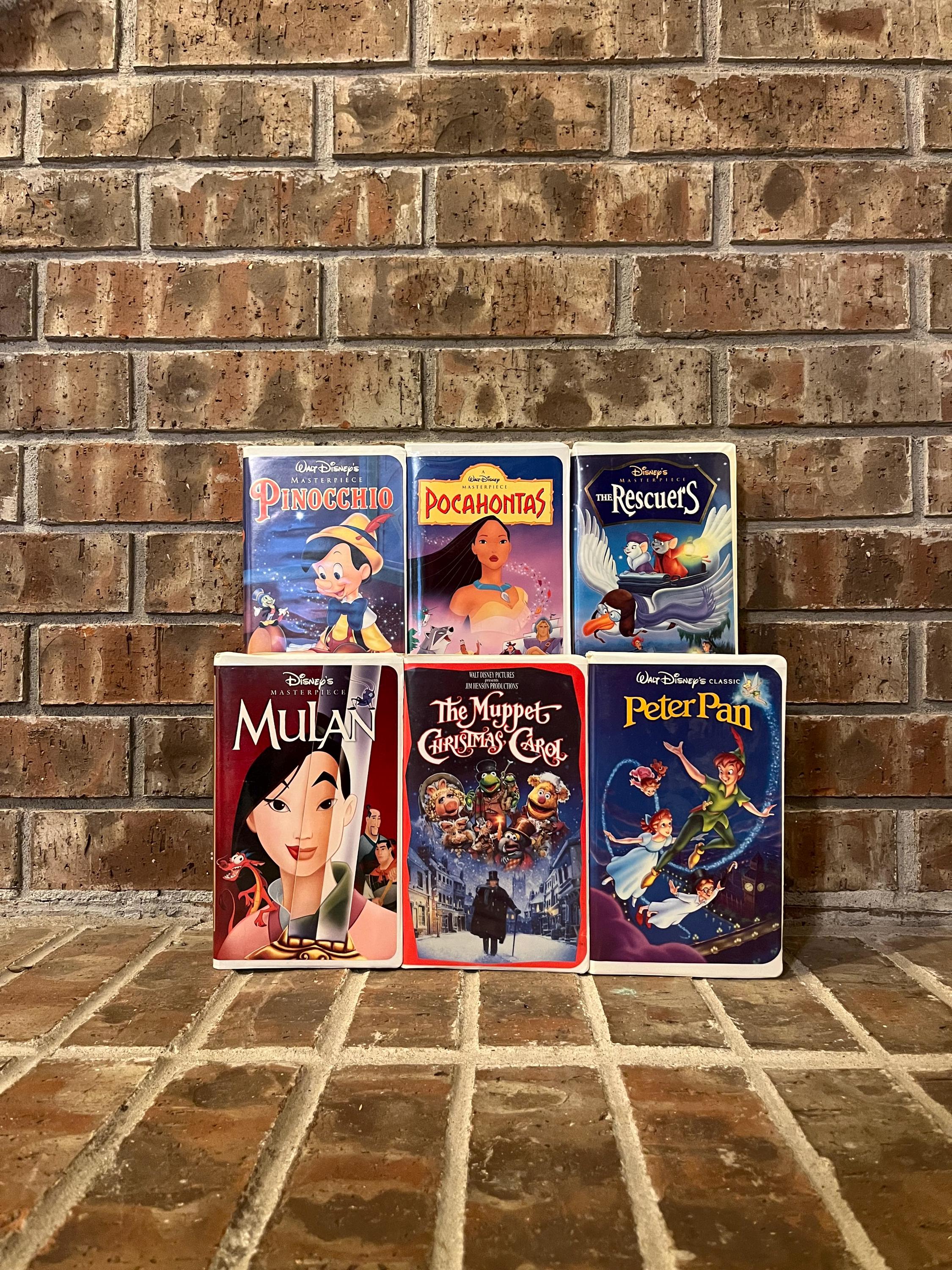 Reimagined DISNEY VHS Pin Cork Board- Mickey Mouse Backing- Pin Display ...