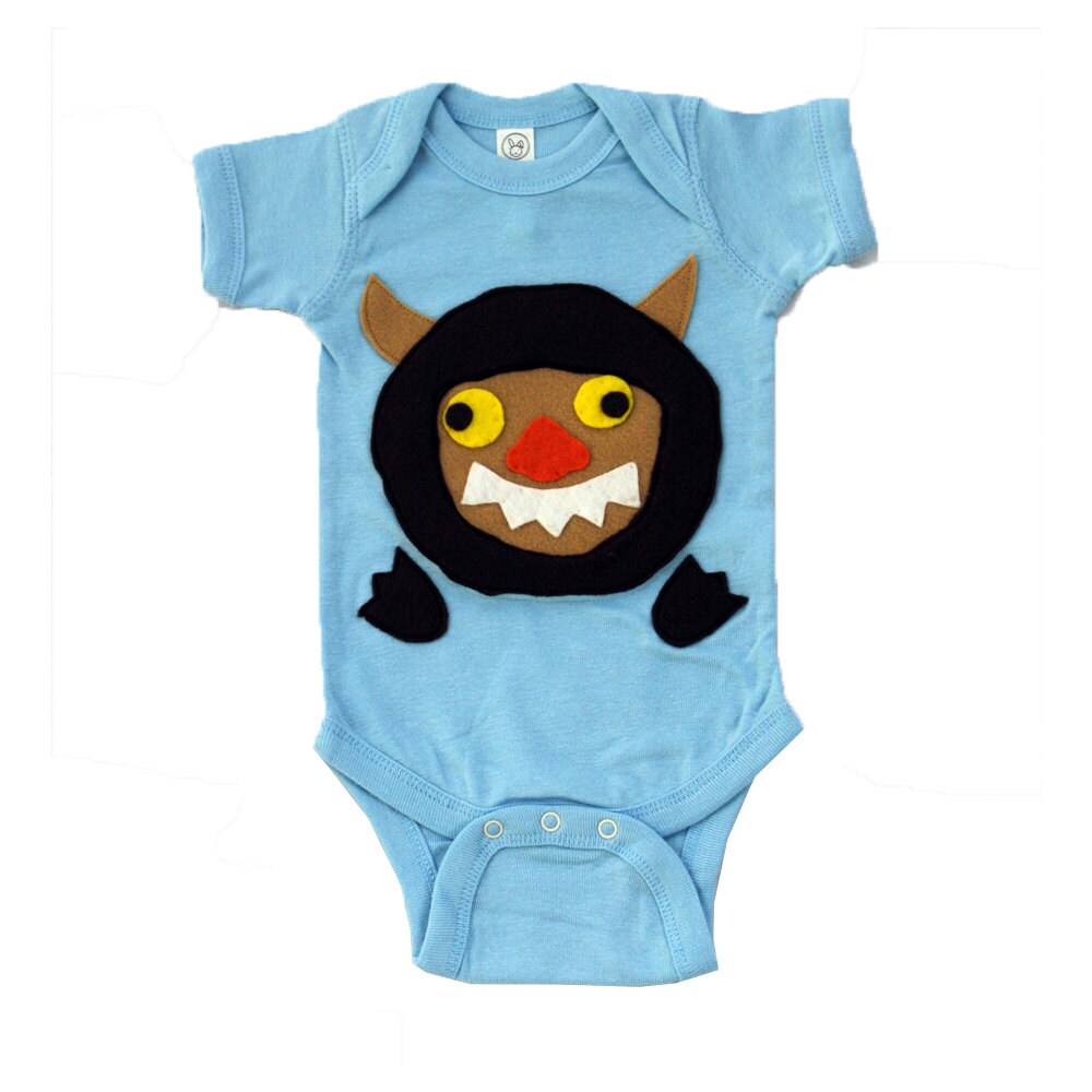 Baby Bodysuit - A Wild Monster Infant Bodysuit - Baby Shower Gift ...