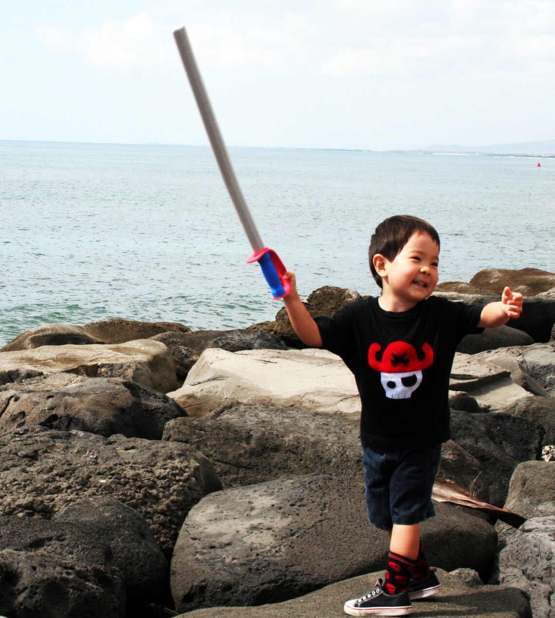 Cool Pirate Kids T-shirt - Etsy