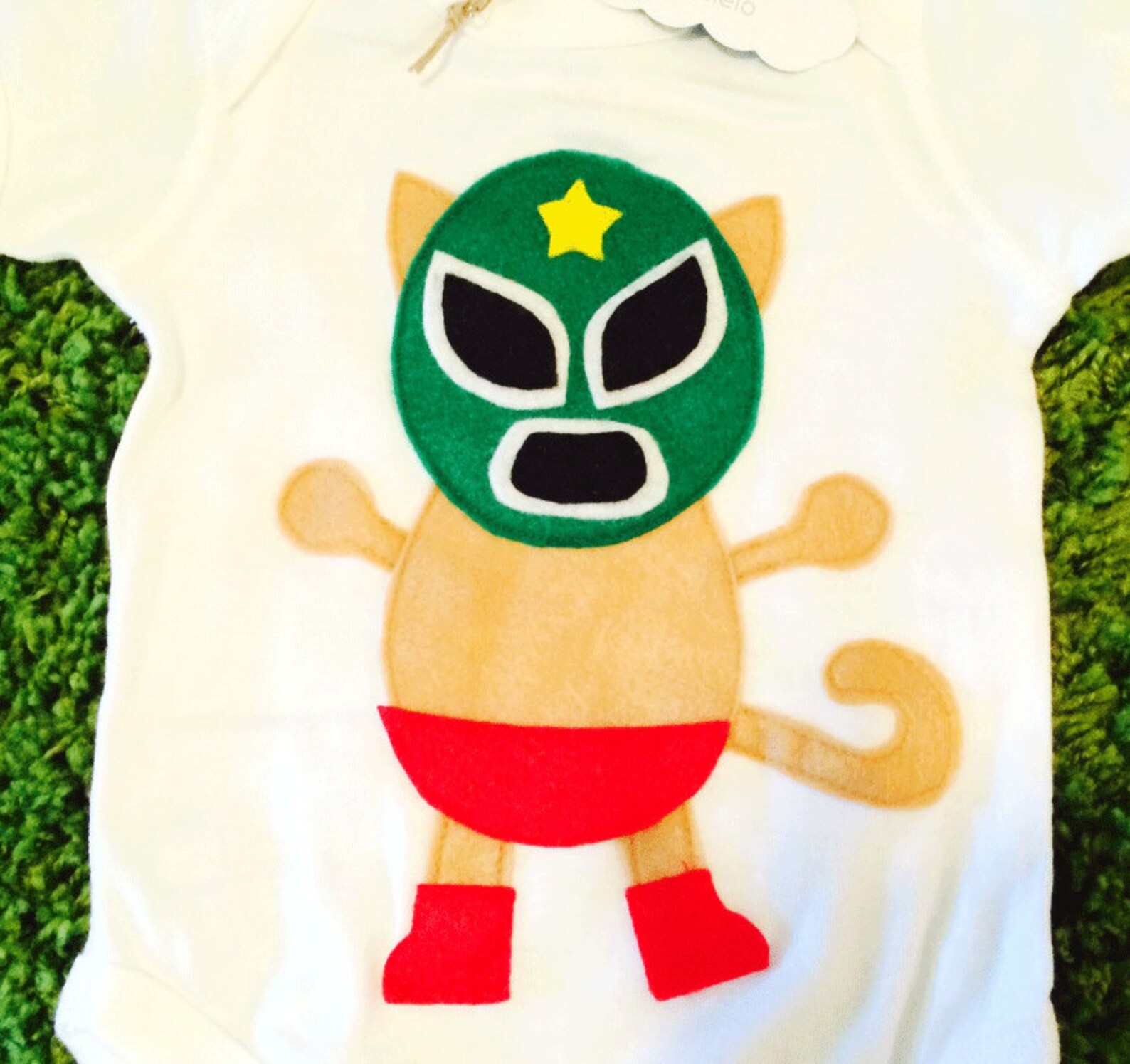 Kitty Luchador Mexican Wrestler Cat Infant Bodysuit - Etsy