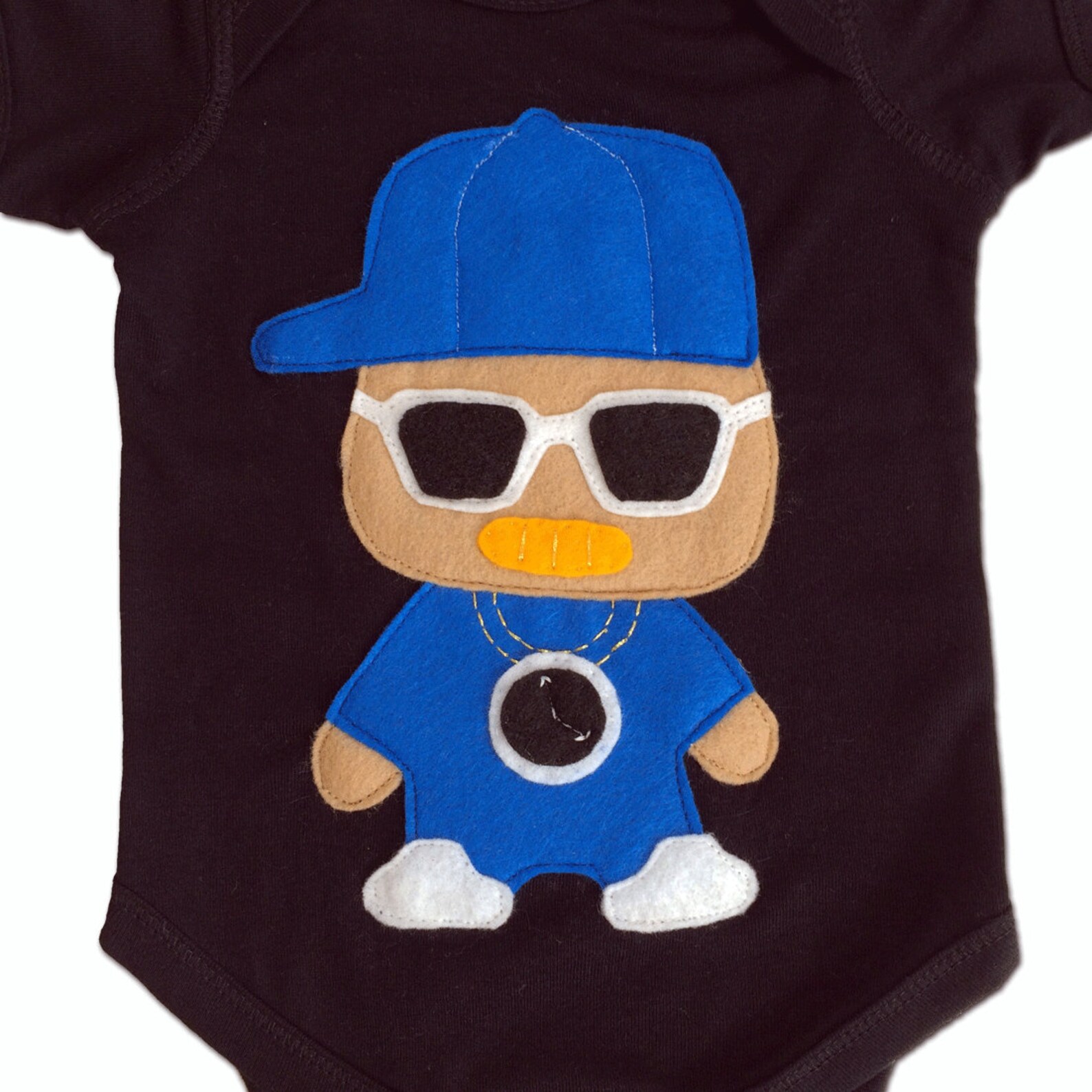 Rad Rapper Clock Infant Bodysuit BLACK - Etsy