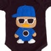 Rad Rapper - Clock - Infant Bodysuit [BLACK] - Etsy