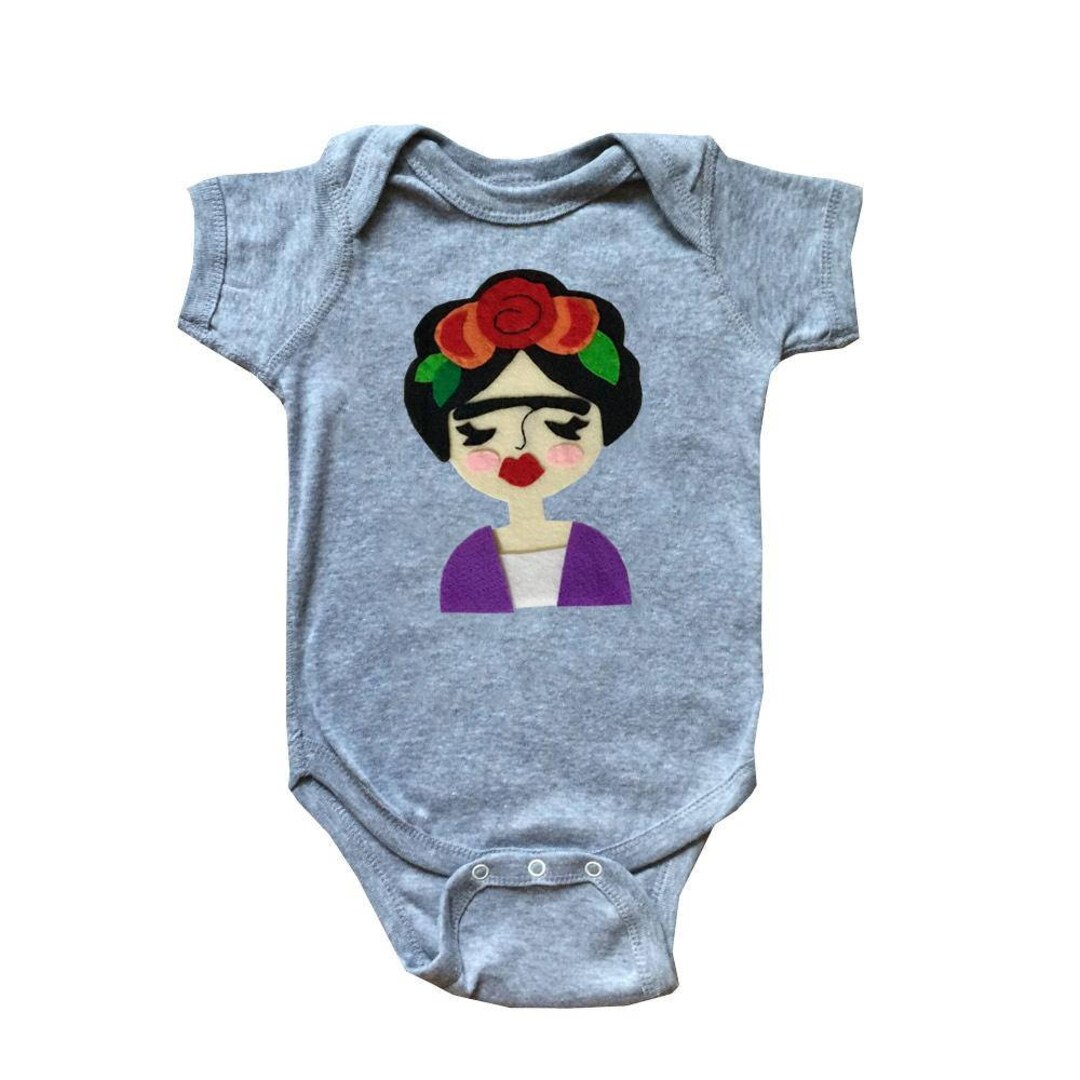 Frida Infant Bodysuit - Gray - Etsy