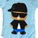 Rad Rapper Sunglasses Infant Bodysuit LIGHT BLUE - Etsy