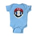Mario Kids Light Blue Baby Bodysuit Children's - Etsy