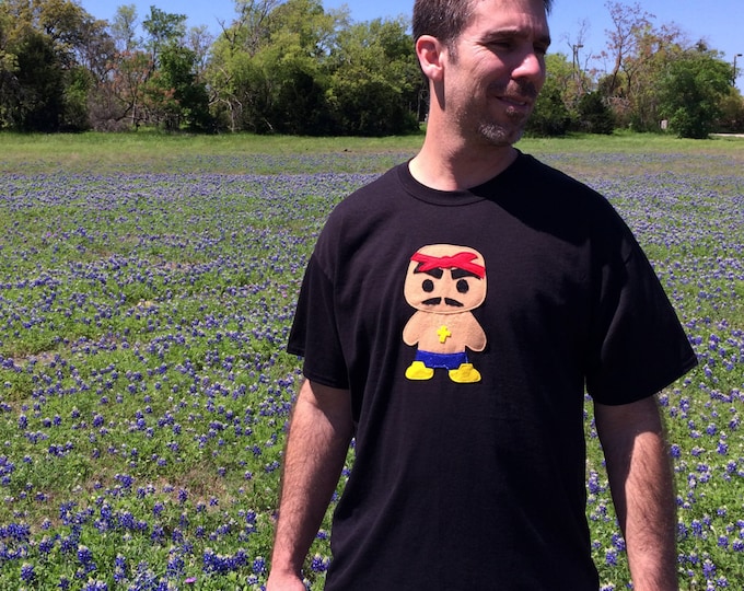 Rad Rapper - Red Bandana - Men's T-shirt [BLACK] - Etsy