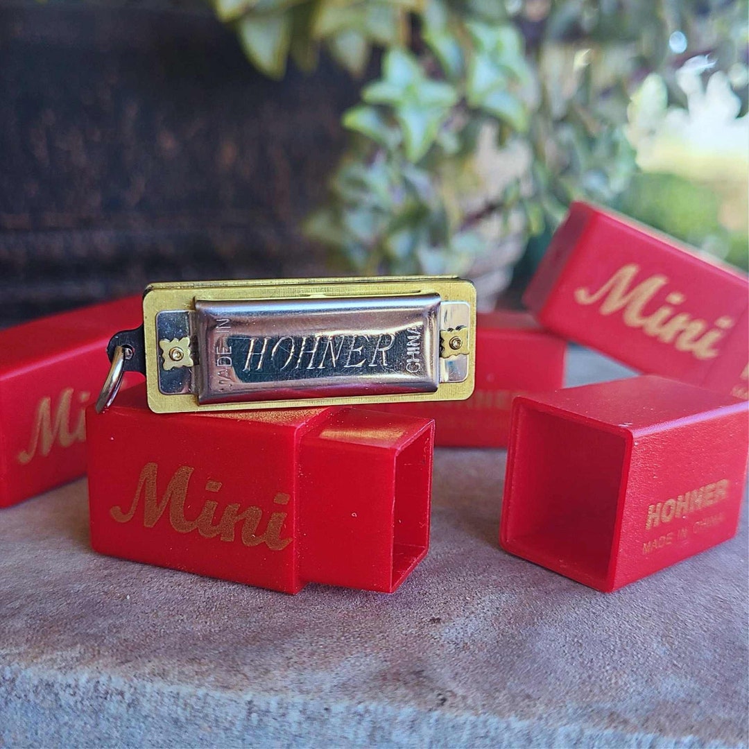 Tiny Playable Miniature Hohner Harmonica Old Stock Unused in - Etsy