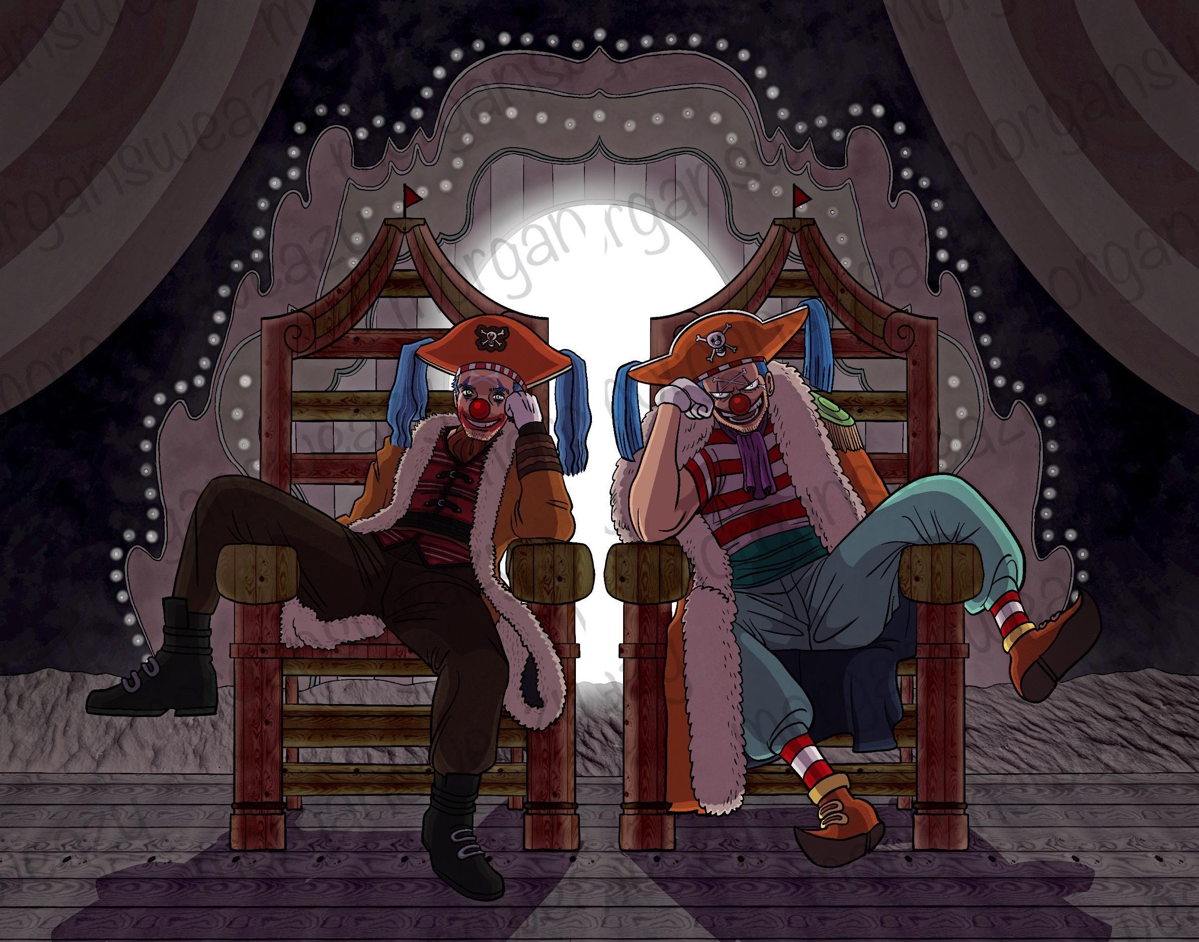 Buggy the Clown Two Buggys Print - Etsy