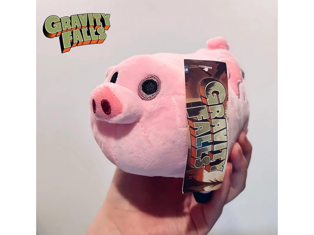 Waddles Plush, Waddle Gravity Falls Pig Plushie Gift, Stuffed Animals Plush - Birthday Gift - Etsy