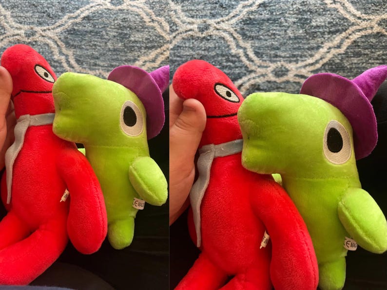 Smiling Friends Allan Plushie, Soft Plush Gift - Birthday Gift - Etsy