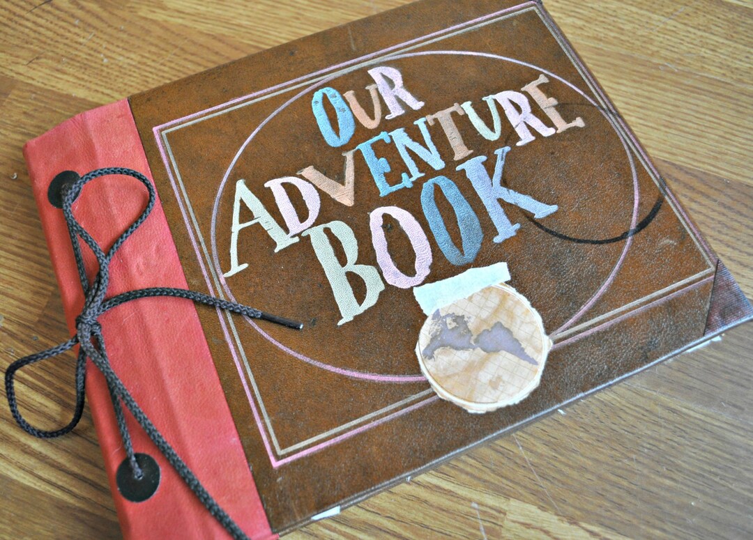 8x10 Our Adventure Book Hand Bound Blank Album With Handmade Paper ...
