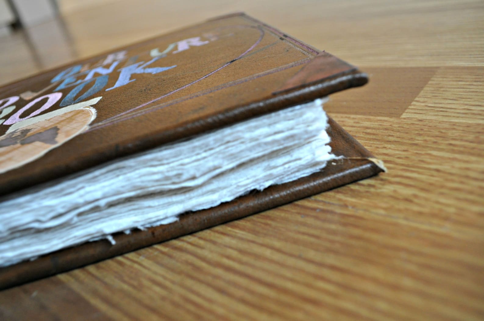 8x10 Our Adventure Book Hand Bound Blank Album With Handmade Paper ...