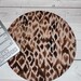 Mouse Pad Mousepad / Mat Rectangle or Round Leopard Cheetah Home Office ...
