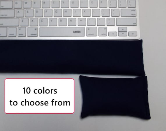 Solid Color Keyboard Rest and or WRIST REST Set Coral Red | Etsy