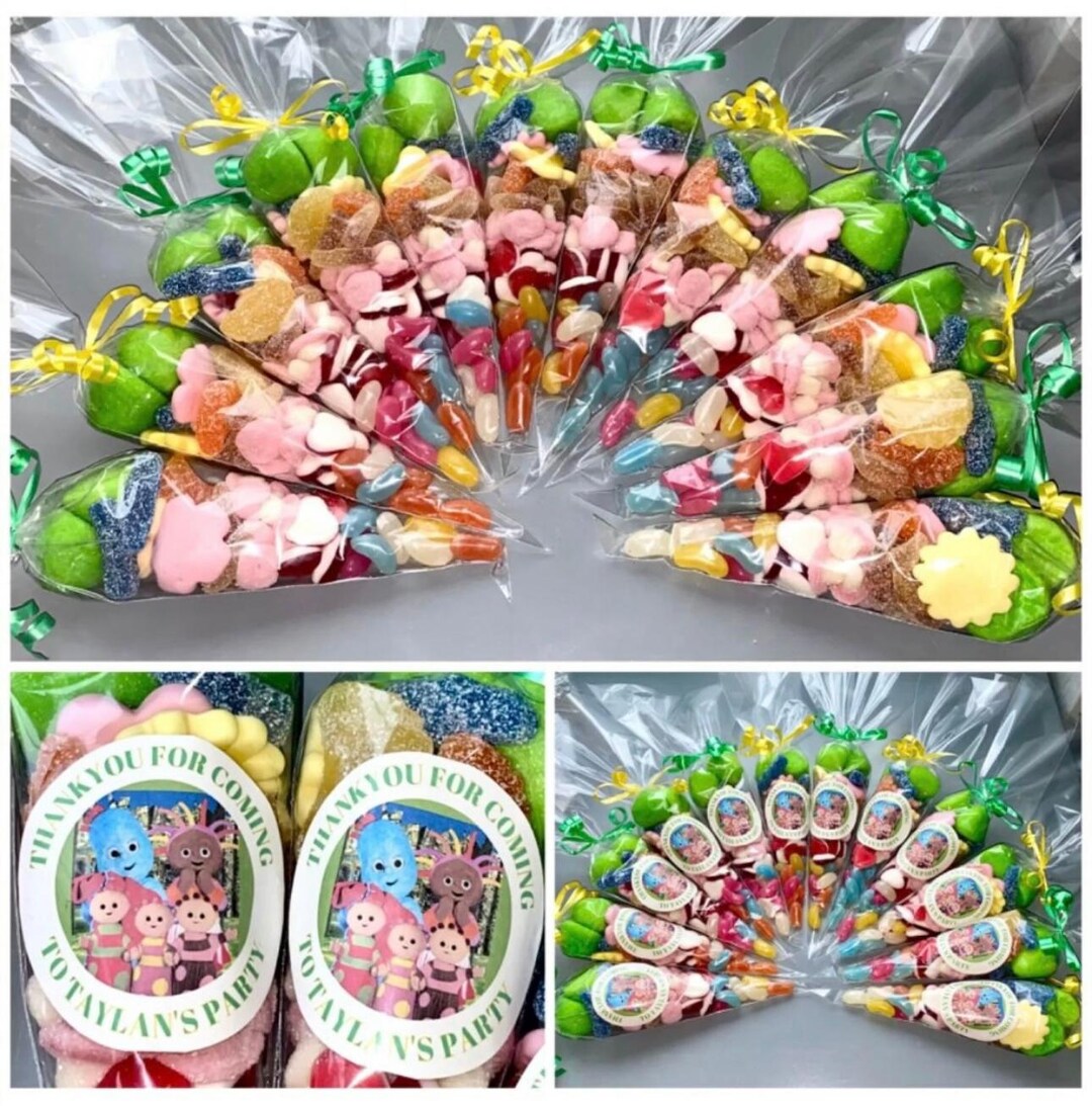 Large Pre-filled in the Night Garden Favour Sweets Personalised Party ...