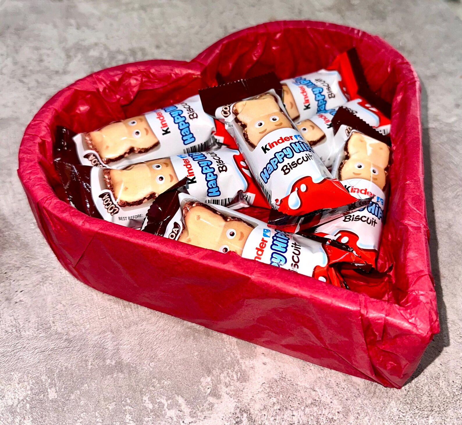 Chocolate Tray Fillable Kinder Hippos Bars Sweets Bouquet Gift ...