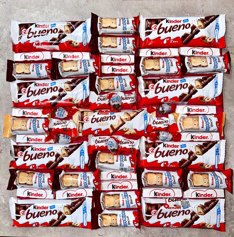 15 INCH - Platter Board Selection Kinder Bueno Hippo Chocolate Bouquet ...